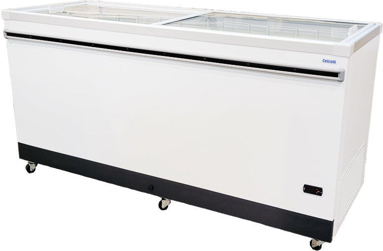 Celcold - 71" Sliding Glass Ice Cream Cabinet/Freezer - CF71ESG ...