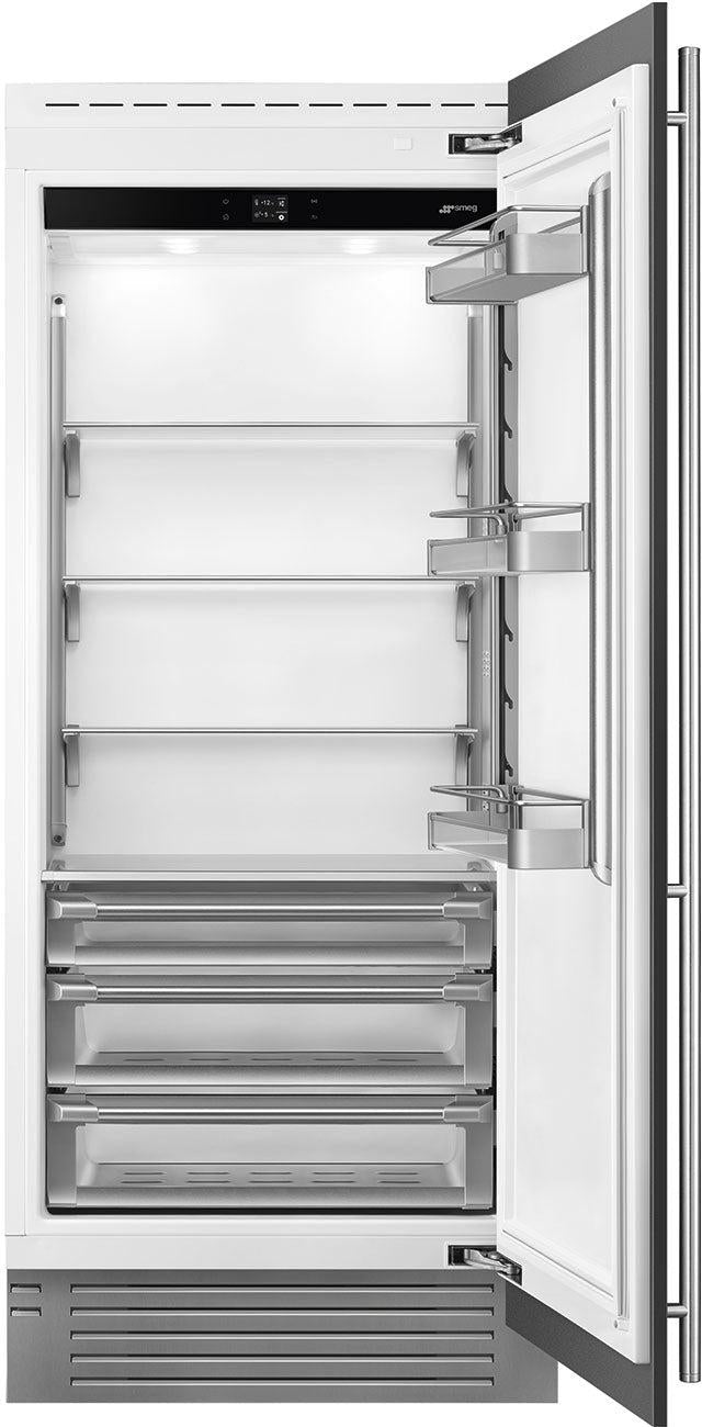 Smeg - 36” Panel Ready Built-In Fridge Column, Right Hinge - RSDU36R ...